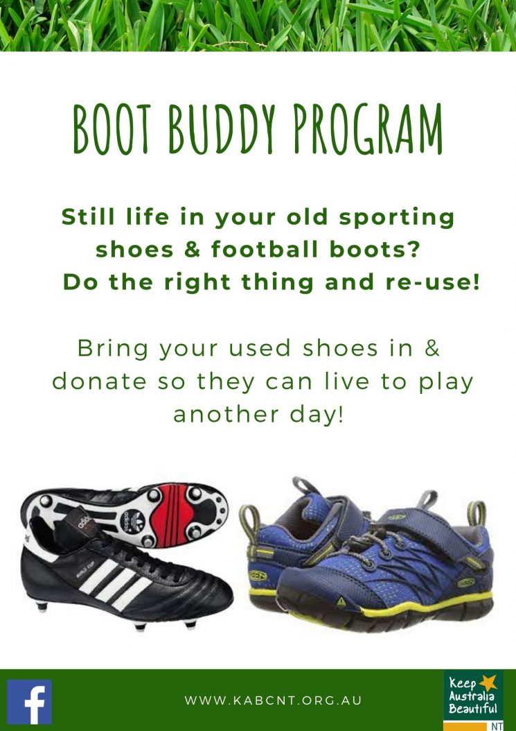 Join The Boot Buddy Program | Keep Australia Beautiful Council NT